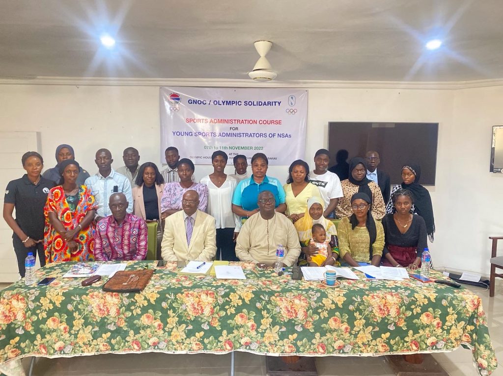 GNOC opens 5 day Course for Young Sport Administrators - GNOC